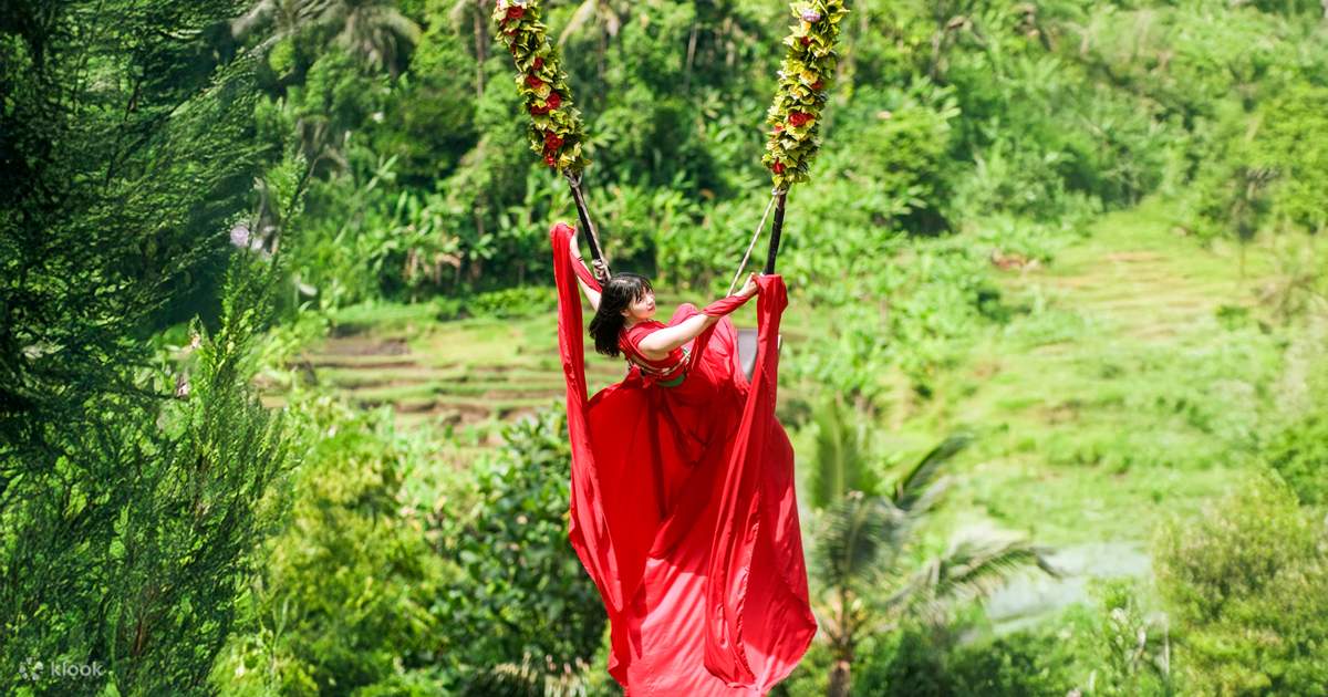Visite de la forêt des singes d'Ubud, de Tegalalang et de la cascade de Tukad Cepung au départ ...